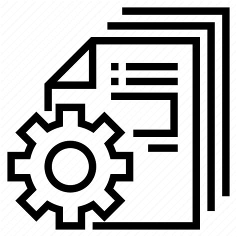 Setting Document Managment Data Office Icon Download On Iconfinder