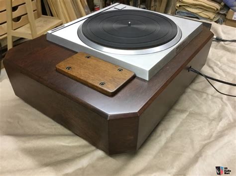 Technics Sp 10 Mkii In Custom Plinth Photo 4921325 Us Audio Mart