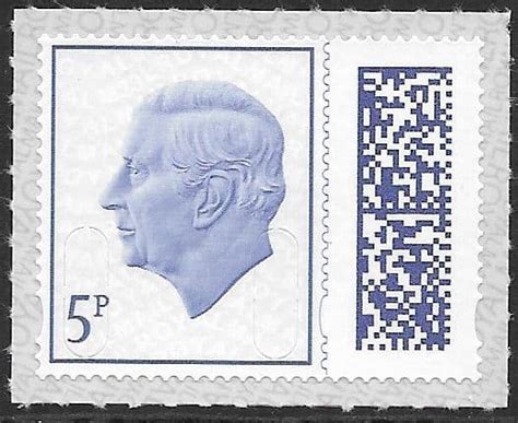 V5105 5p Barcoded Stamp Mail M23l No Source Code Date Code 23