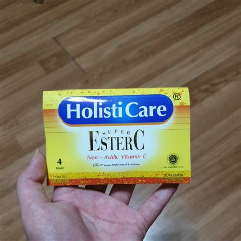 Jual Holisticare Ester C Isi 4 Tablet Vitamin C Shopee Indonesia