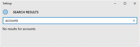 Search Results Empty No Results In Windows 10 Settings Page Fix