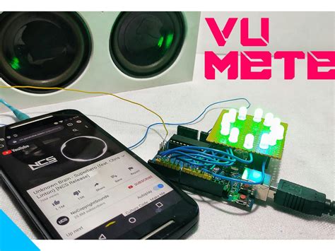 simple vu meter using arduino