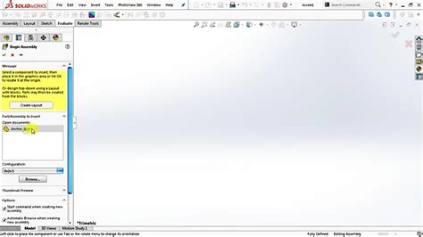 solidworks configuration design table bom part 3 creating bom