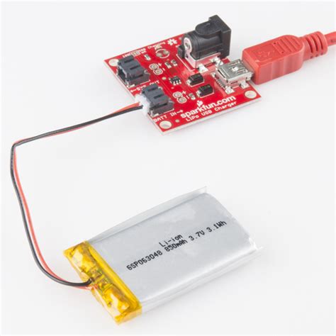 Lipo Usb Charger Hookup Guide Sparkfun Learn