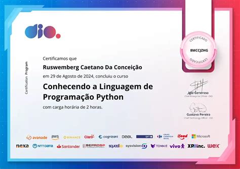 Conhecendo A Linguagem De Programação Python Ruswemberg Caetano