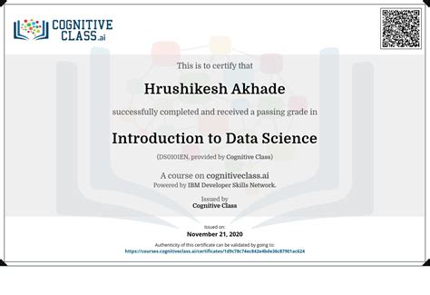 Cognitive Class Ds0101en Certificate Cognitive Class