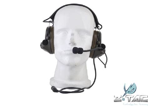 Z Tac Peltor Tactical Headphones Helmet Ptt Military Active Hunting