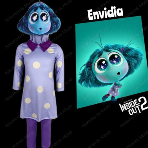 Disfraz Envidia Inside Out Del revés