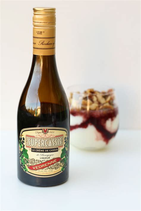 Blackcurrant Parfait With Creme De Cassis Old World Taste