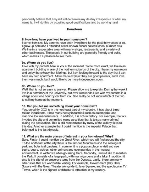 53970307 Ielts Speaking Questions Answers Artofit