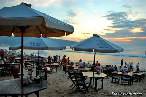 Jimbaran Seafood Cafes Bali Magazine Jimbaran Bali White Sand Beach