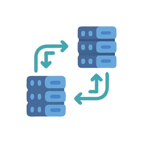 Innovative Data Replication Design Icon 54228400 Vector Art At Vecteezy