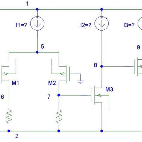 A Selected Configuration For A Three Stage Operational Amplifier