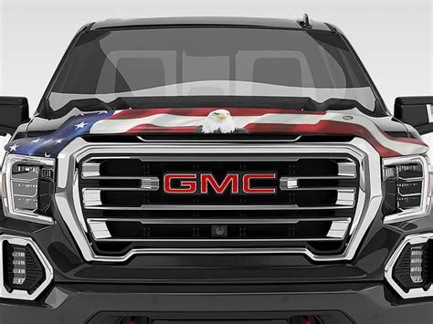 Husky Liners® American Flag With Eagle Bug Shield Realtruck