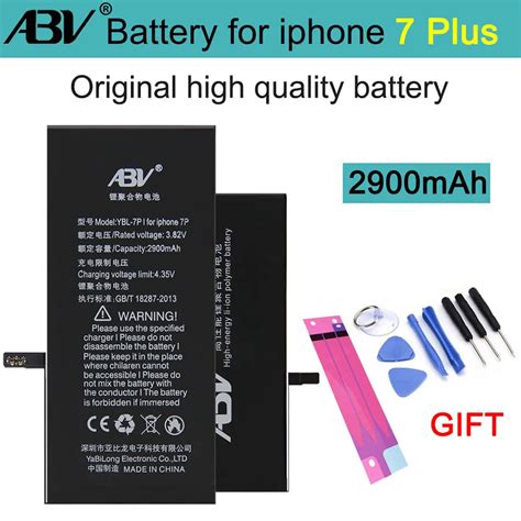 Original Abv Brand For Bateria Iphone 7plus Replacement Battery For
