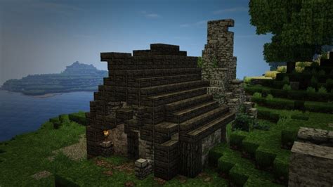 Medieval Rustic House Schematic Minecraft Map