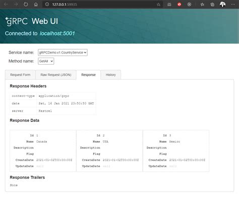 Grpc And Aspnet Core 5 Discover Grpcui The Gui Alternative To Grpcurl Anthony Girettis Net Blog