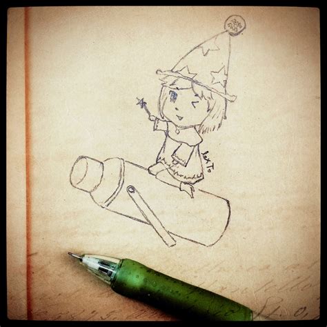 早上起晚了，还木有带本子和笔，借了根笔画 高清图片，堆糖，美图壁纸兴趣社区