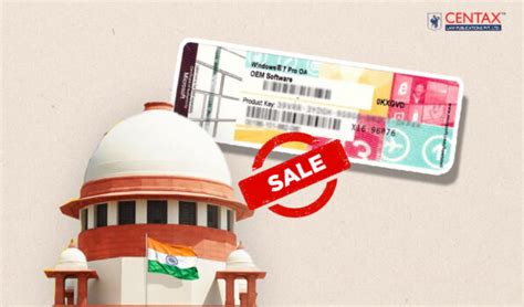 Installing Software With Coa Stickers Is Sale—not Service Sc