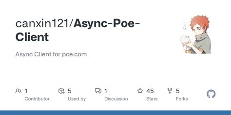 Github Canxin121async Poe Client Async Client For