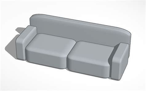 3d Design Sofa Tinkercad