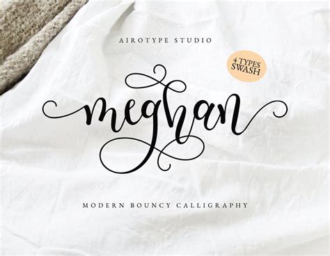 meghan font script font handwritten font calligraphy font wedding