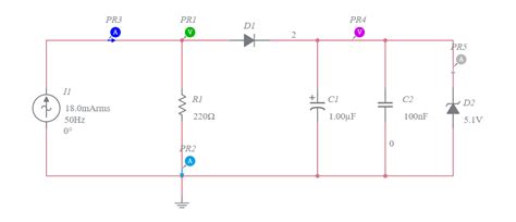 AC Current Measurement Multisim Live