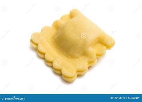 Small Ravioli Stock Image Image Of Pasta Isolated 127164495