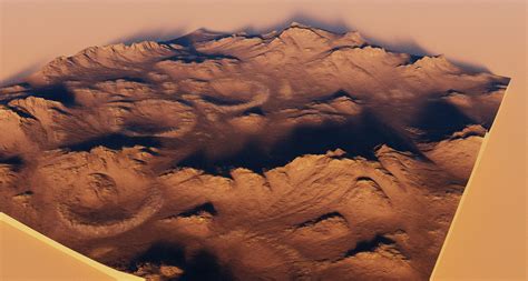 Mars Terrain 2 3D Model CGTrader