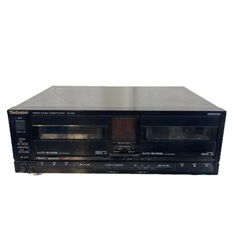 Technics Rs X950 Twin Cassette Deck Vintage Hifi Stereo Separate Stack