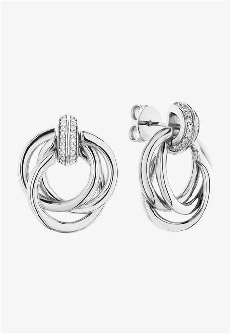 Jette Ohrringe Silver Silberfarben Zalando De