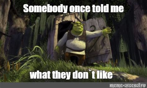 Meme Somebody Once Told Me What They Don`t Like All Templates