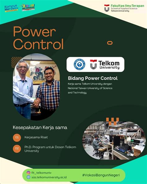Kerjasama Antara Universitas Telkom Dengan National Taiwan University Of Science And Technology