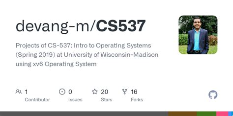 github devang m cs537 projects of cs 537 intro to operating systems