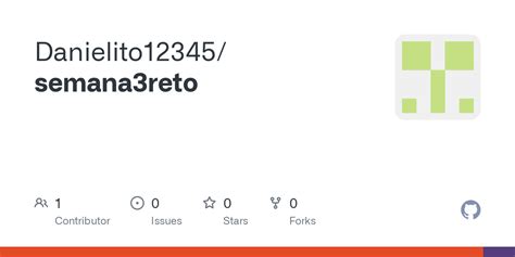 Github Danielito12345semana3reto