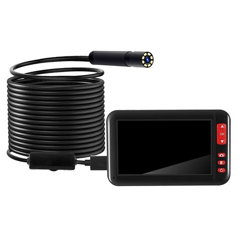 10m Industrial Endoscope Inspection Camera / Display Screen