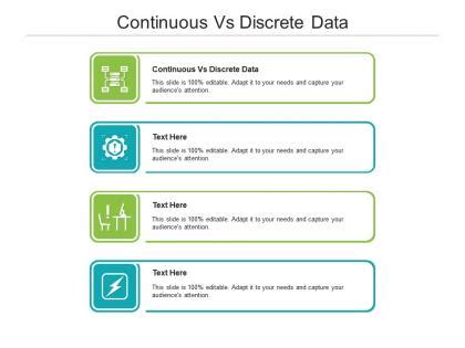 Continuous Vs Discrete Data PowerPoint Presentation And Slides PPT Sample SlideTeam
