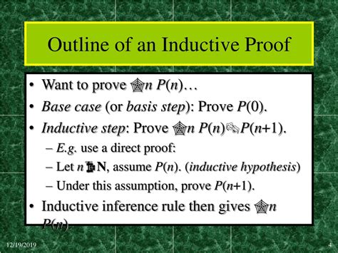 Ppt Inductive Proofs Powerpoint Presentation Free Download Id9115483
