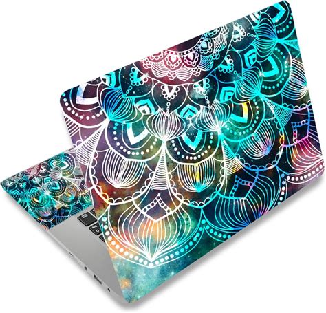 Amazon Com Lss Inches Laptop Notebook Skin Sticker With Wrist Pads Reusable Cover