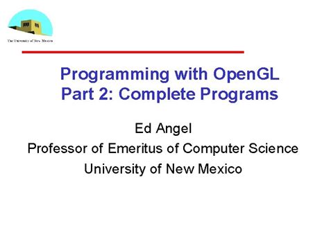 programming with open gl part 2 complete programs