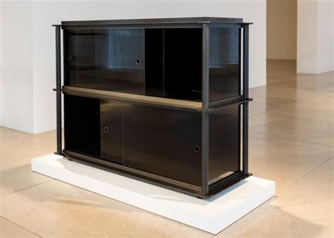 david chipperfield unveils ionic cabinets at david gill gallery