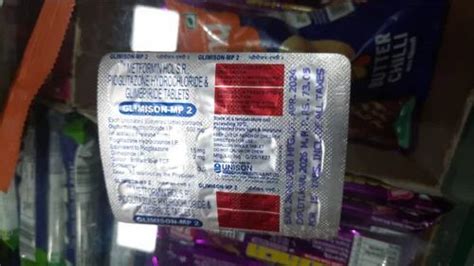Metformin HCL SR Pioglitazone Hydrochloride Glimepiride Tablet At Stripe Pioglitazone