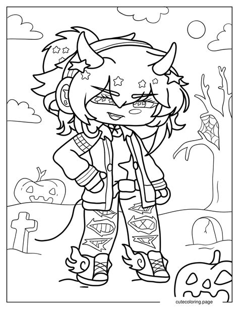 Gacha Life Coloring Pages20 Free Printable Coloring Pages Cute