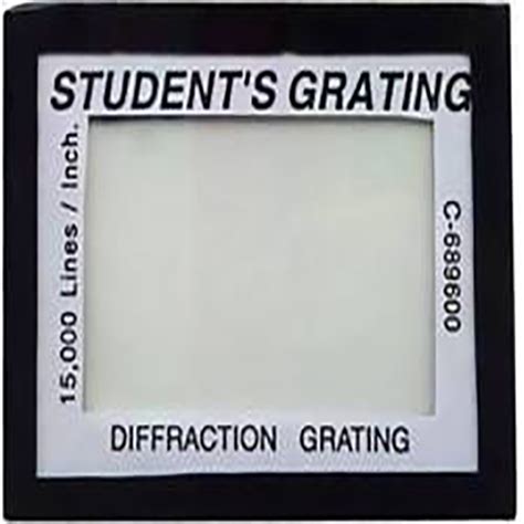 Diffraction Grating Pisces Instruments