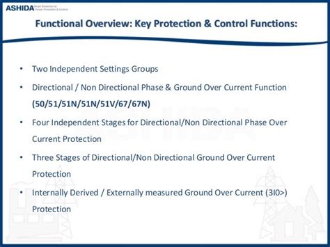 Feeder Protection Relay