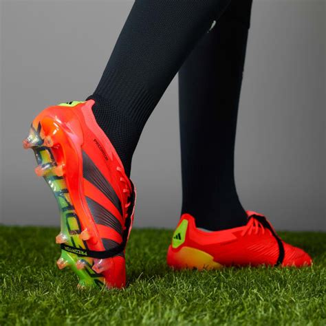 Adidas Predator Elite FT Firm Ground Cleats Orange Unisex Soccer