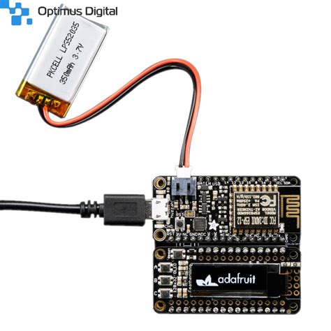 Adafruit Featherwing Oled 128x32 Oled Add On For Feather Optimus