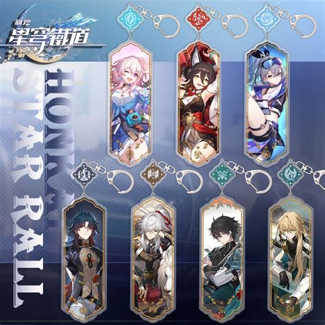 Honkai Star Rail Kafka Blade Fu Xuan Bronya Silver Wolf Acrylic