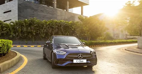C Class Front View Image C Class Photos In India Carwale