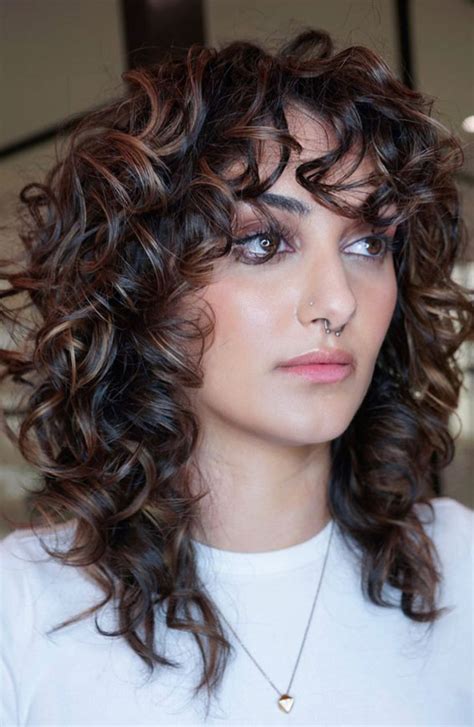 Shoulder Length Curly Hair